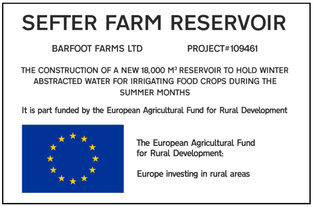 Barfoot Farms Reservoir - Barfoots